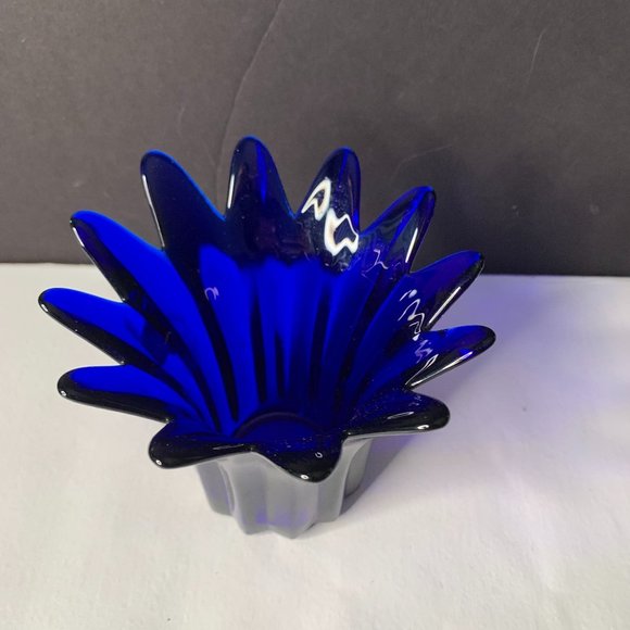 Studio Nova | Accents | Studio Nova Cobalt Blue Candleholder 5 | Poshmark